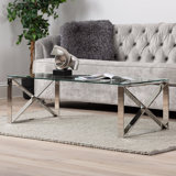 Etta Avenue Adah Rectangular Coffee Table for Living Room Furniture ...