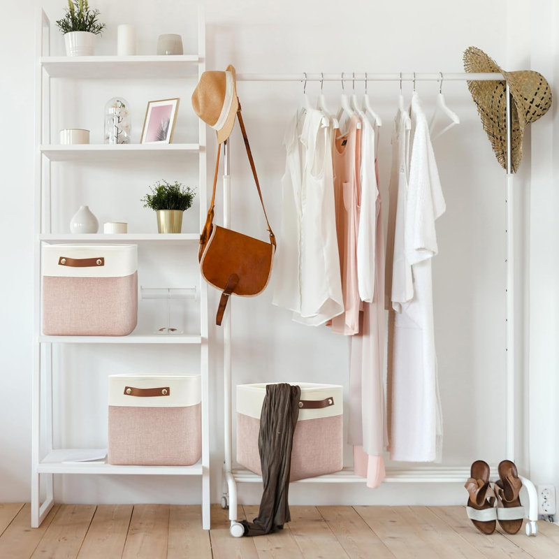 Latitude Run® Linen Bin | Wayfair