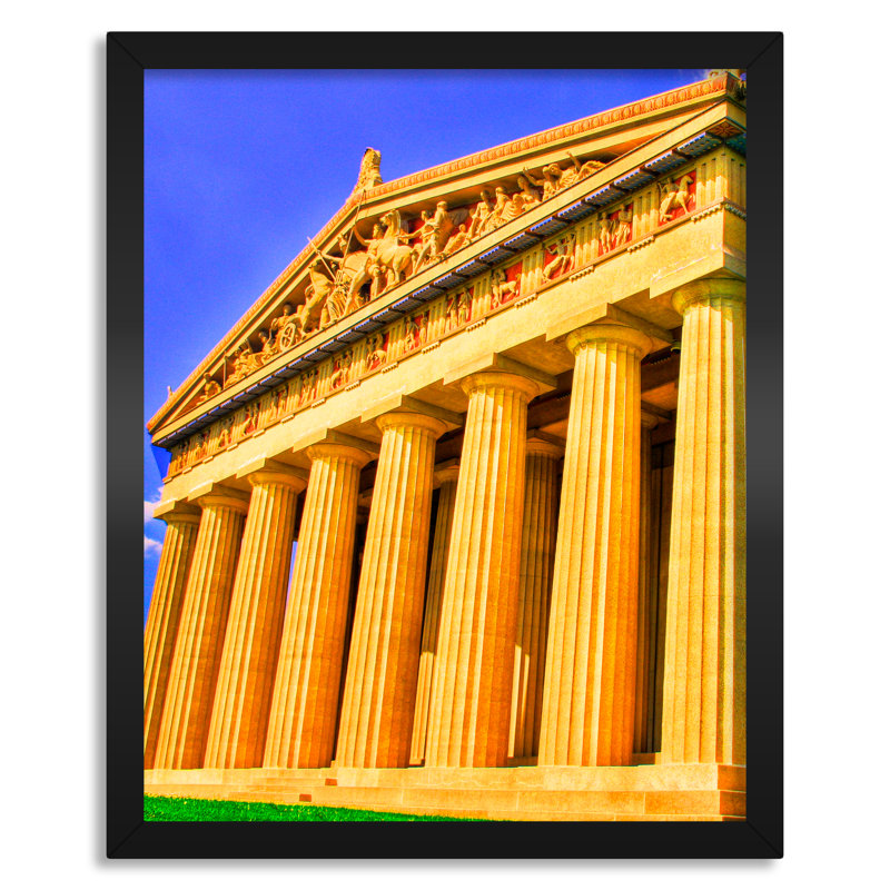 Winston Porter Parthenon Building, Nashville Tennessee - Canvas ...