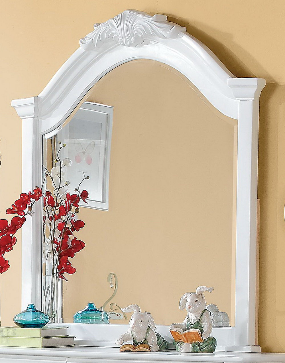 Harriet Bee Deloris Arched Dresser Mirror | Wayfair