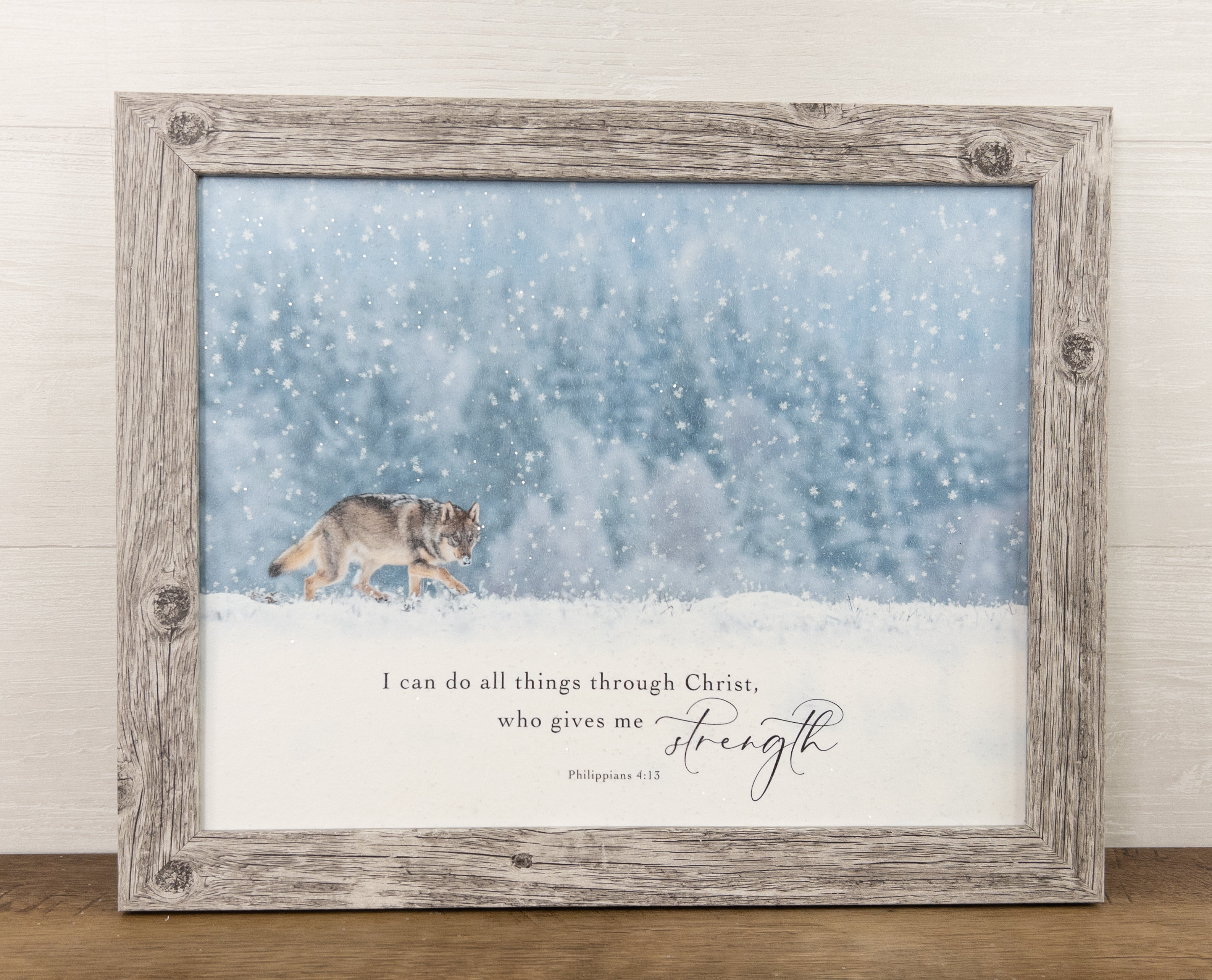 Gracie Oaks Xavian Xavian I Can Do All Things Through Christ Wolf ...