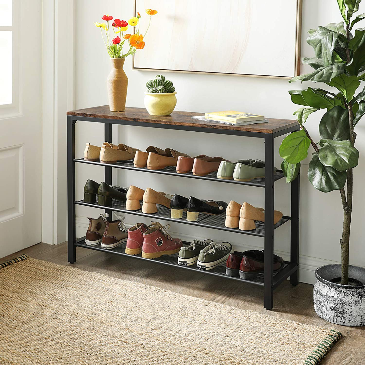 Steelside™ Shoe Rack & Reviews | Wayfair