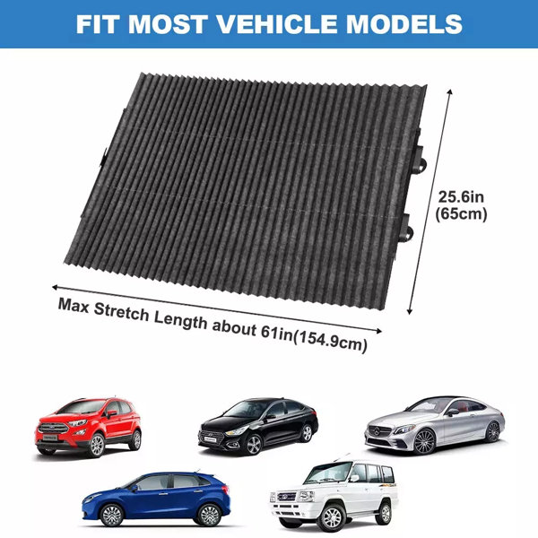 Ayamaya Retractable Windshield Sun Shade For Car | Wayfair