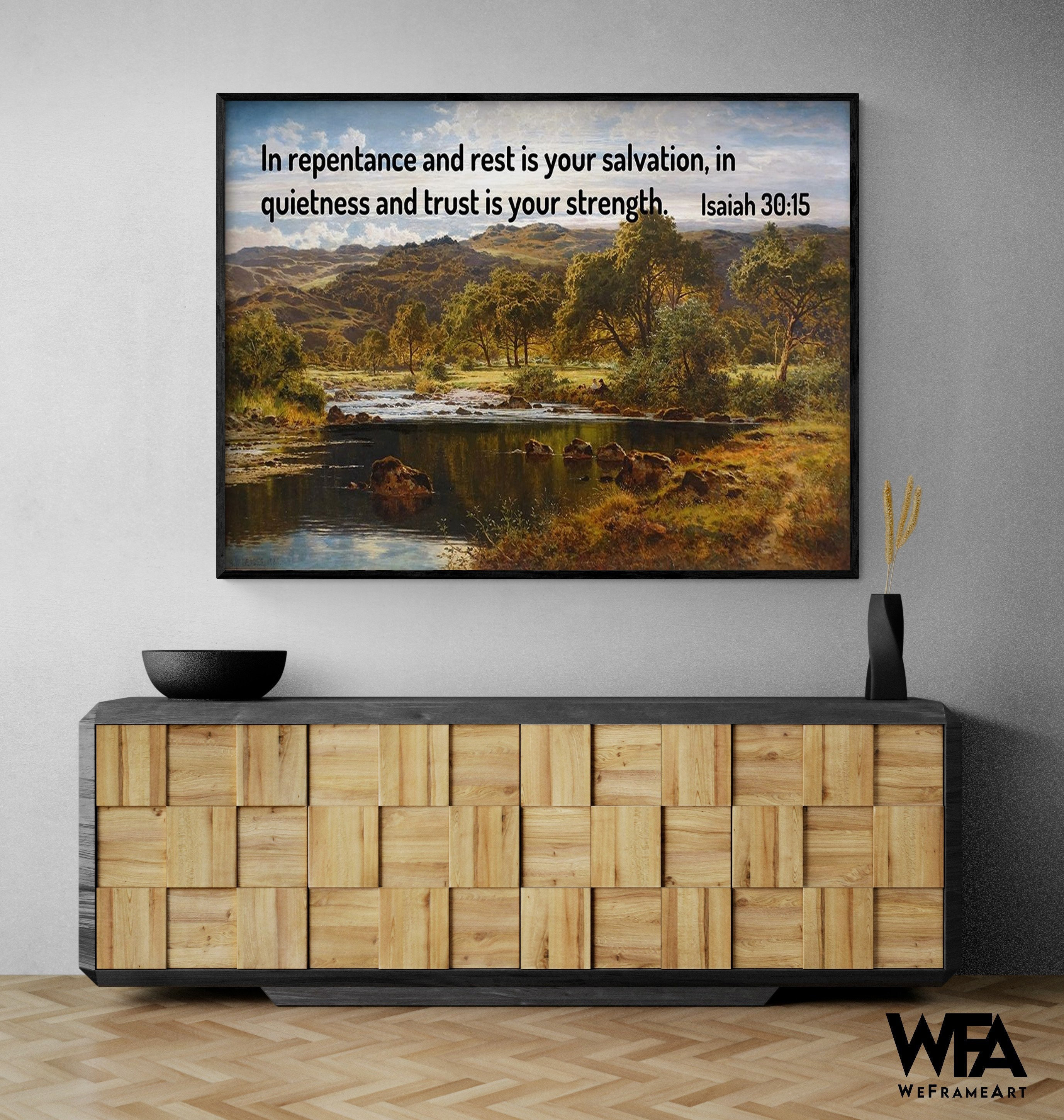 WeFrameArt A Bright Afternoon North Wales By Benjamin Williams Leader ...