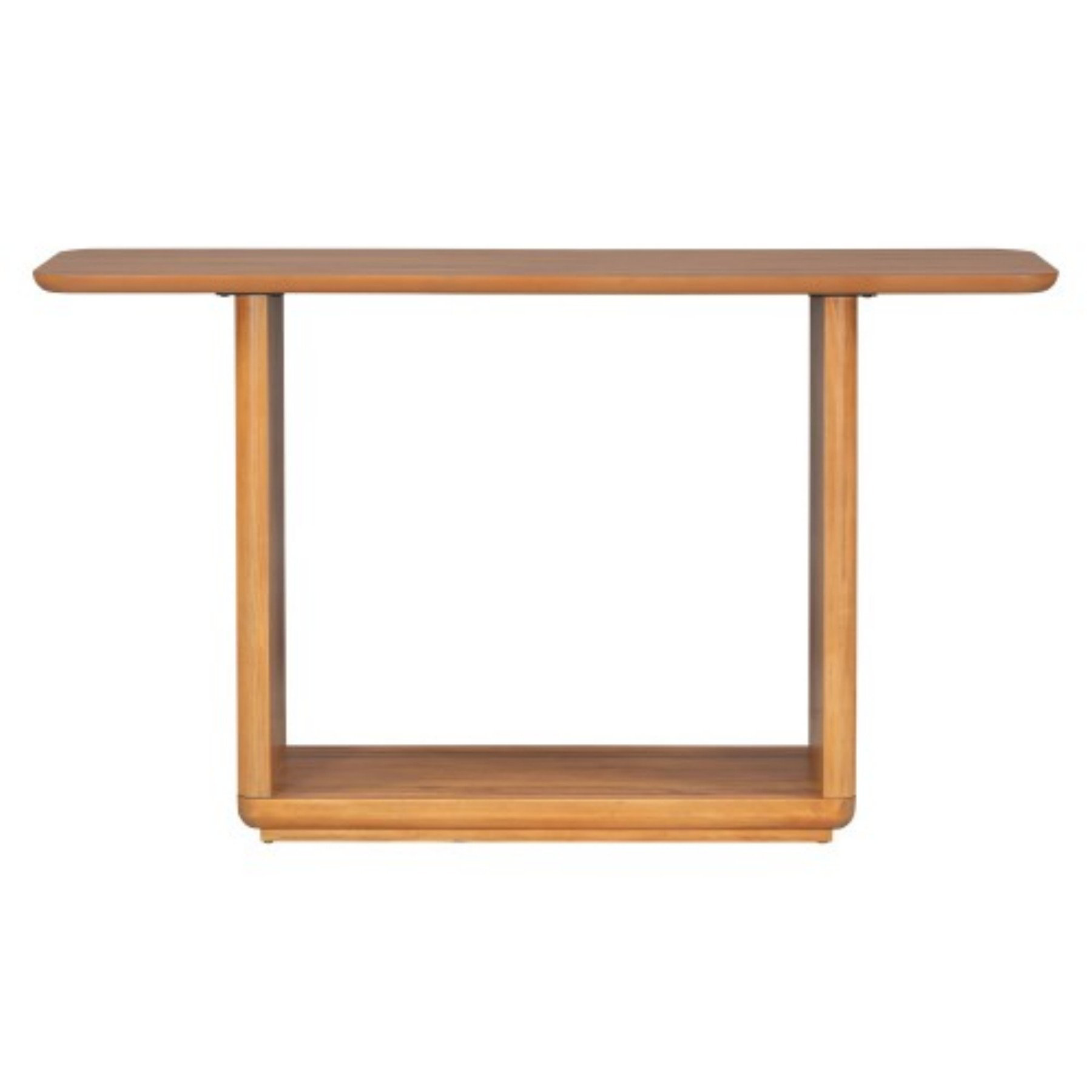 Latitude Run® Mirod Elegant Minimalist Console Table with Curved ...