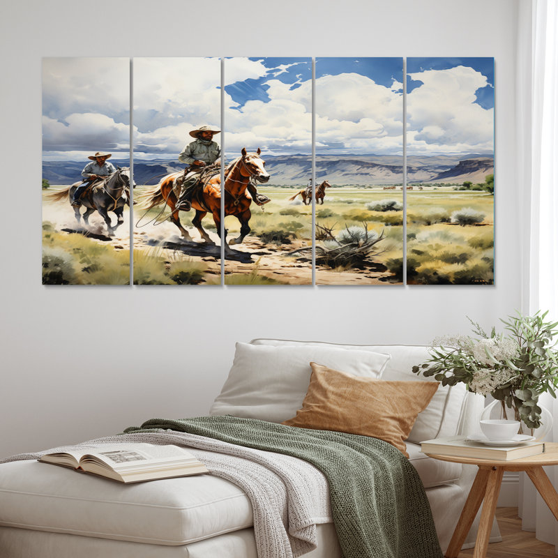 Millwood Pines Cowboy Ranch Life 5 Pieces | Wayfair
