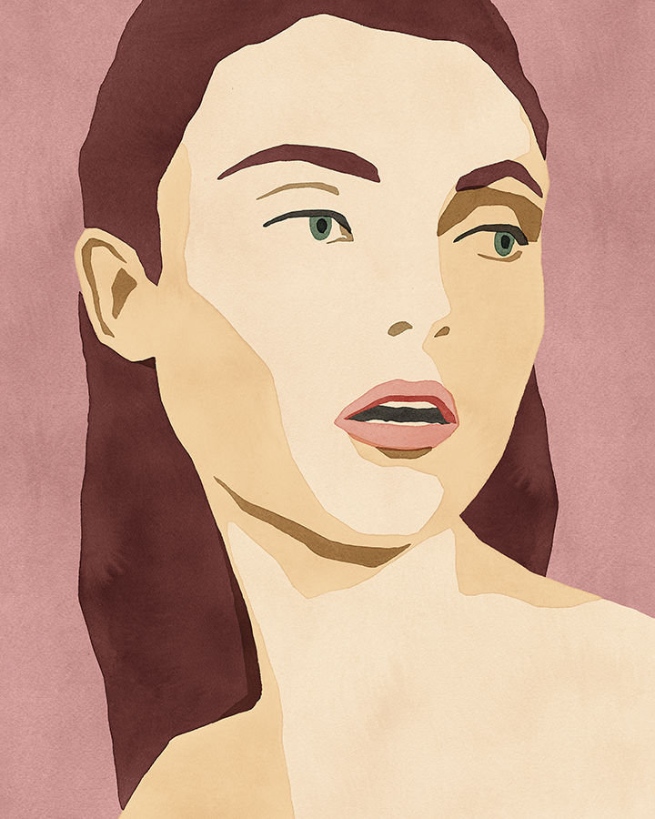 Chelsea Art Studio Juliet by Aurora Bell - Painting Framed Wall Art ...