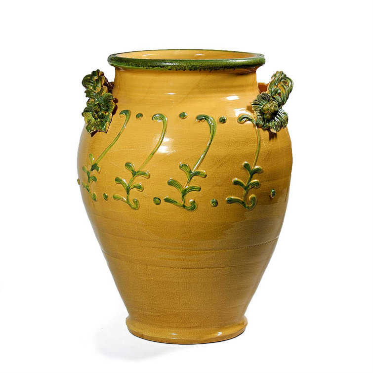 PicturePerfectInternational Handmade Ceramic Floor Vase | Wayfair