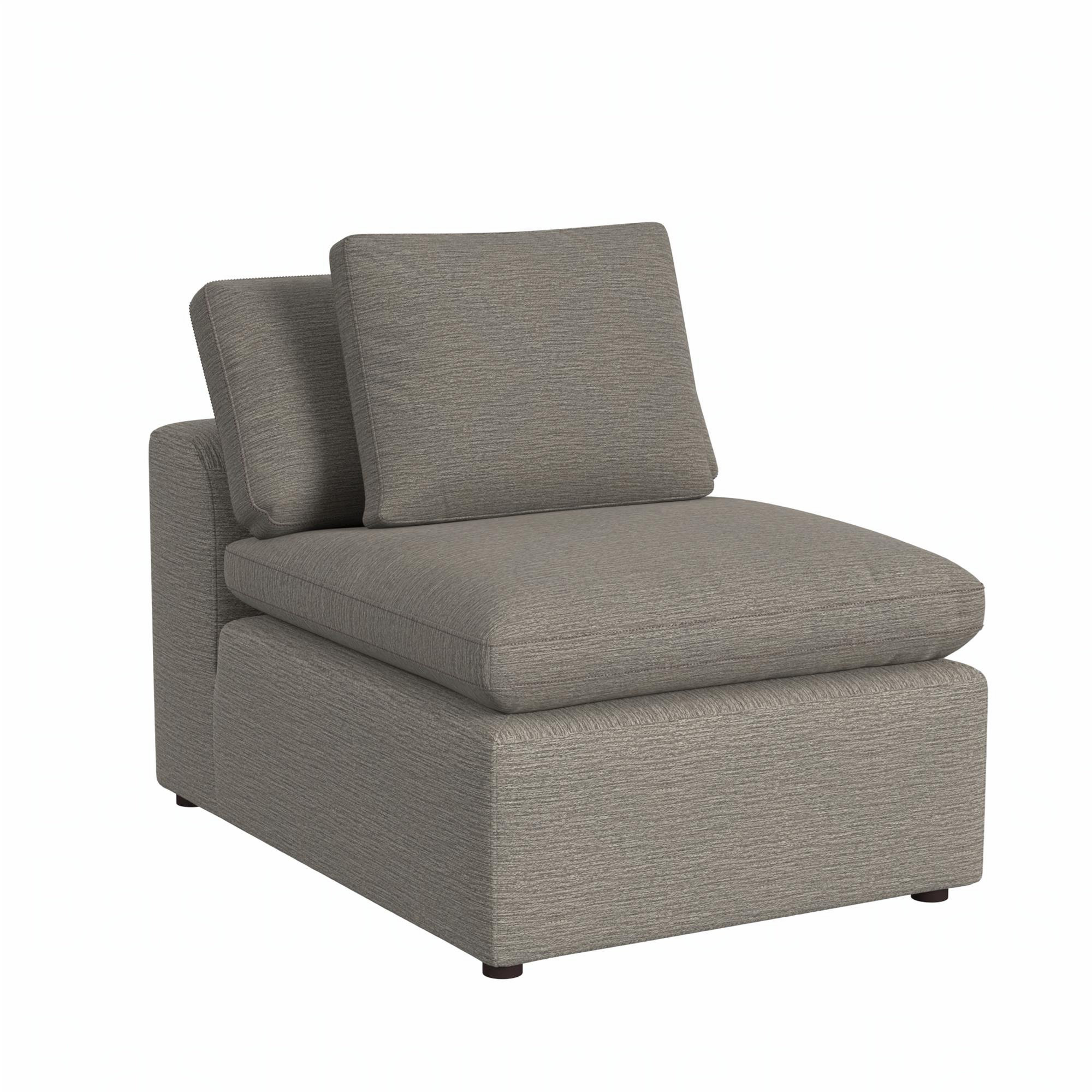 Latitude Run® Uptown York Modular Armless Chair with Deep-Seated ...