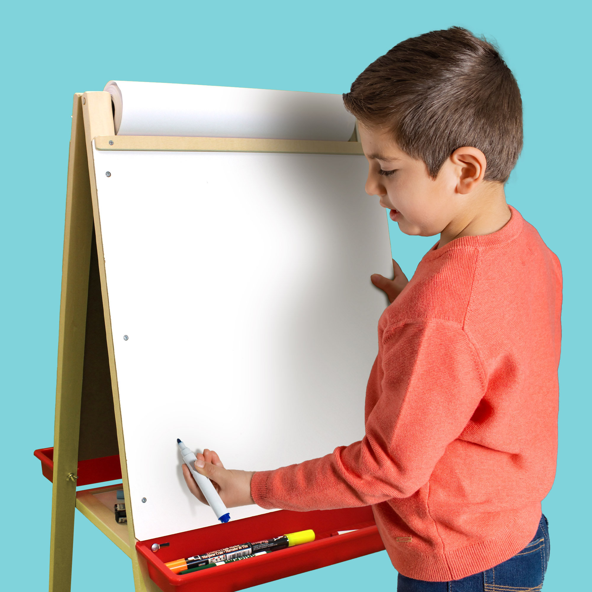 Flipside Products Child's Paper Roll Folding Board Easel | Wayfair