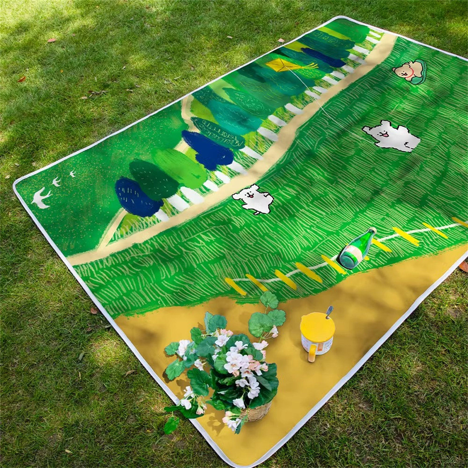 JINXI All-Season Adventure Mat - Ultimate Thickened Outdoor Picnic ...