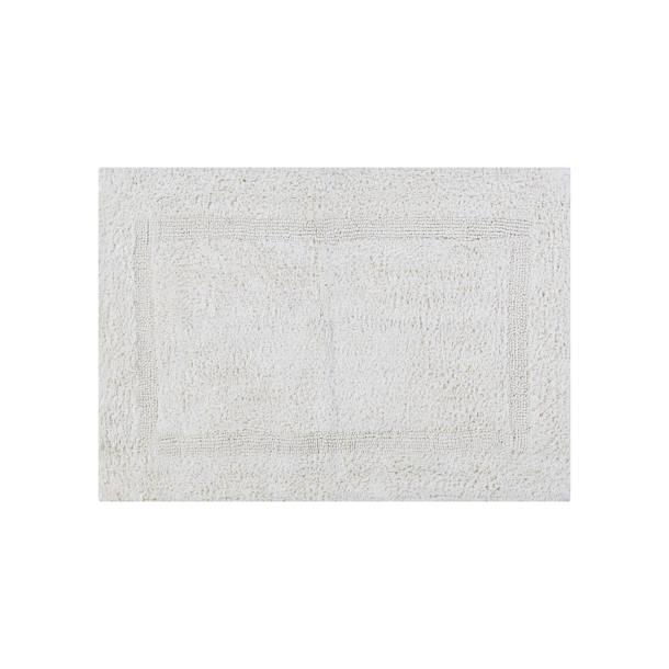 Latitude Run® Cotton Reversible Bath Rug & Reviews | Wayfair