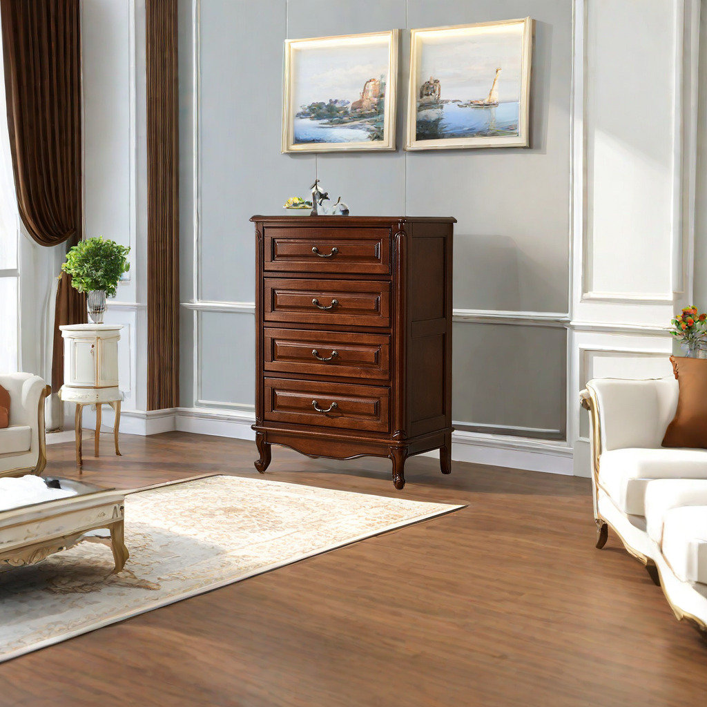 Dream cabinet Simple Style Rubber Wood Entrance Cabinet Solid Wood ...