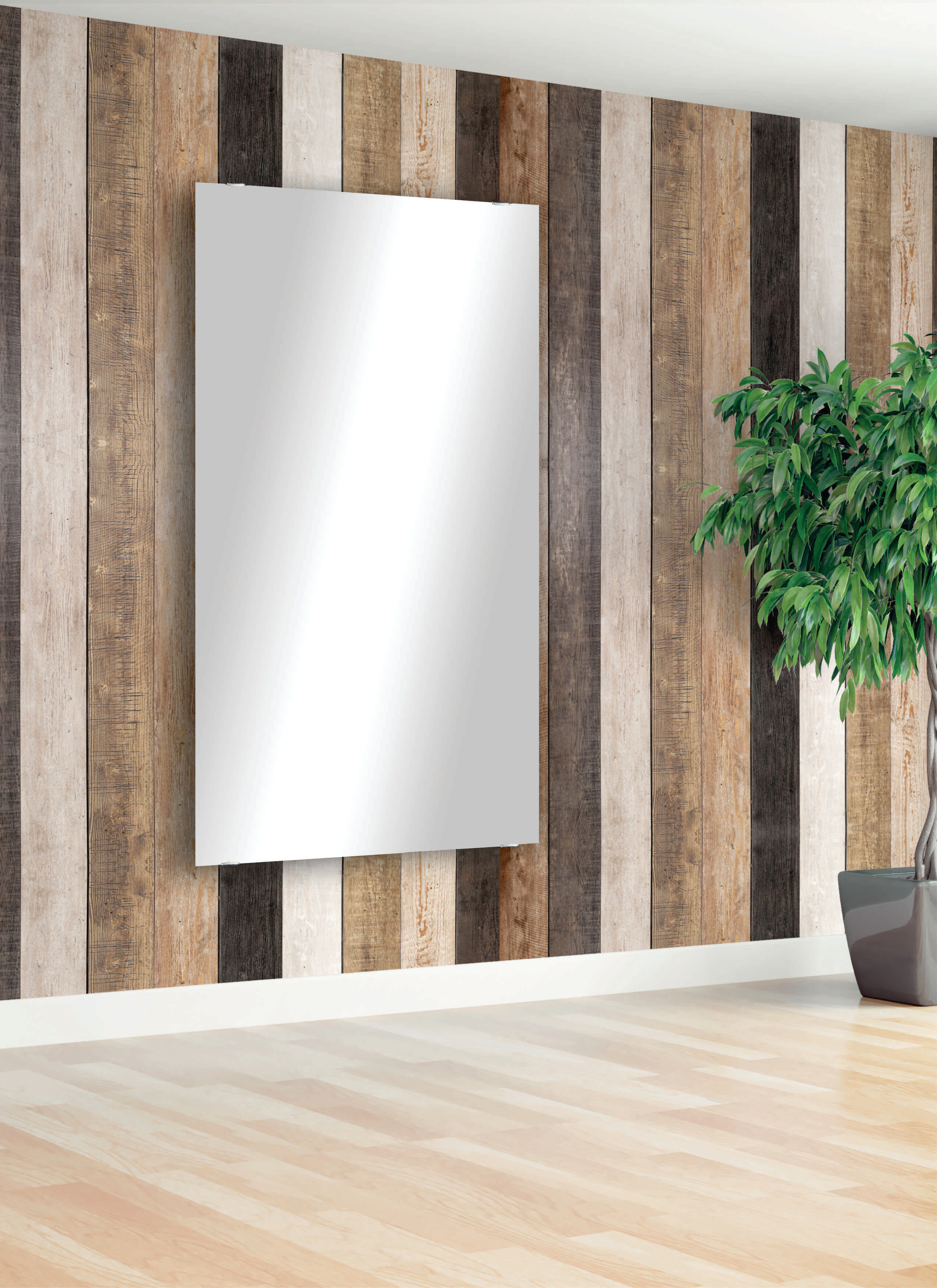 Latitude Run® Zarrea Frameless Accent Mirror | Wayfair