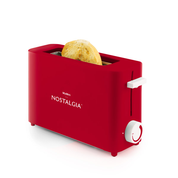 Nostalgia MyMini NMSST1RD Single Slice Toaster, Red | Wayfair