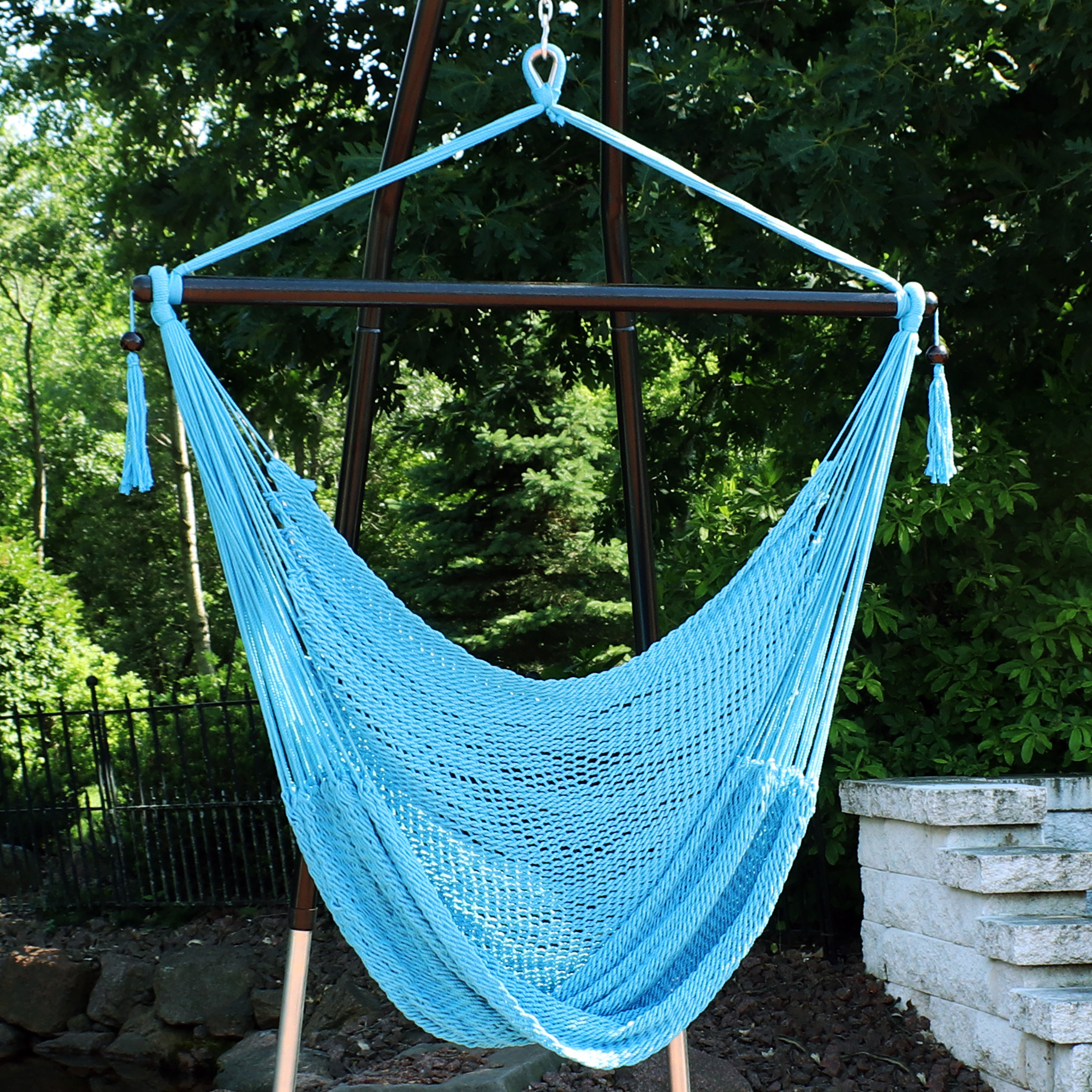 Bay Isle Home™ Plummer Soft-Spun Polyester Rope Indoor or Outdoor ...