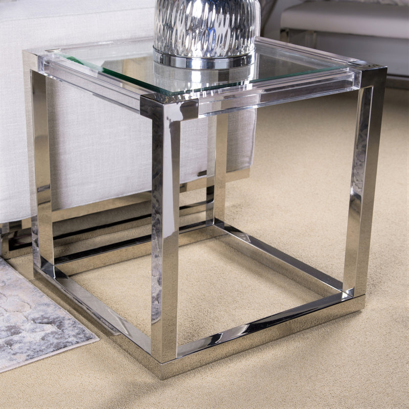 Michael Amini State End Table | Wayfair
