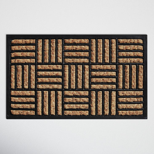 Rectangle Outdoor Door Mats You'll Love | Wayfair