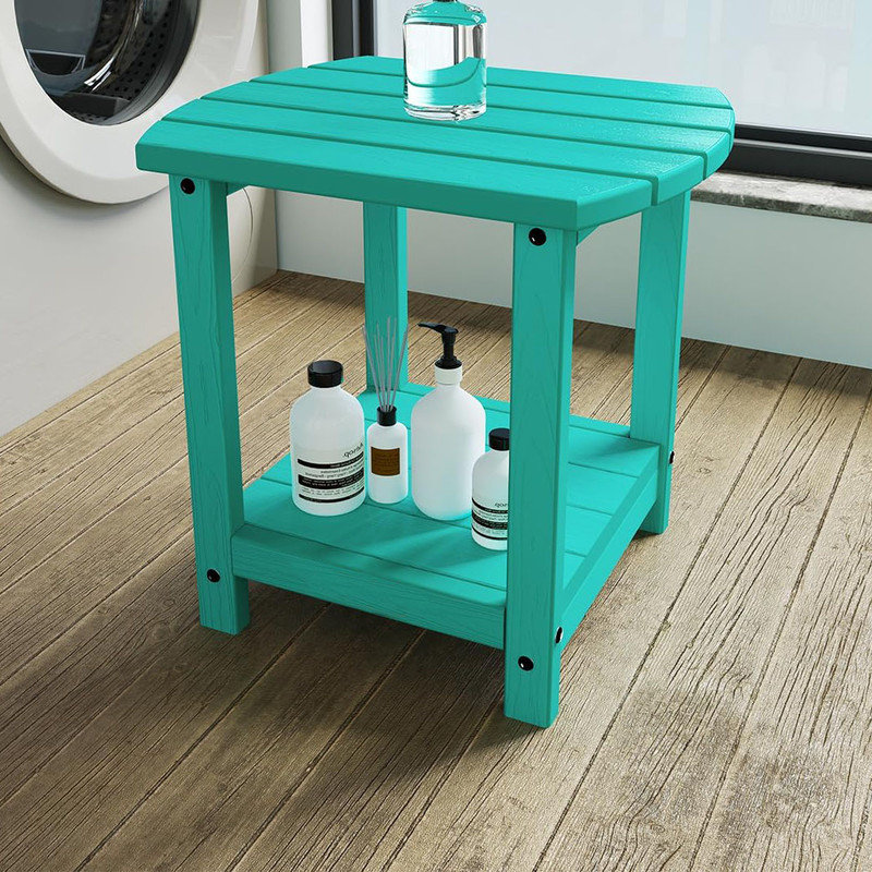 Rosecliff Heights Outdoor Side Table, 2-Tier Sturdy Outdoor Dining ...