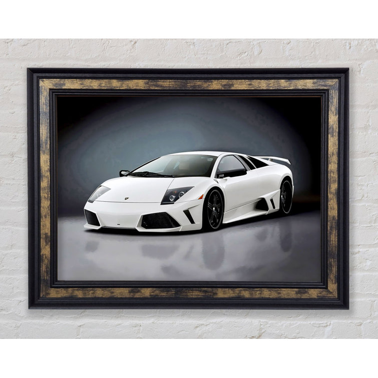 Bright Star Lamborghini Snow White - Single Picture Frame Art Prints ...