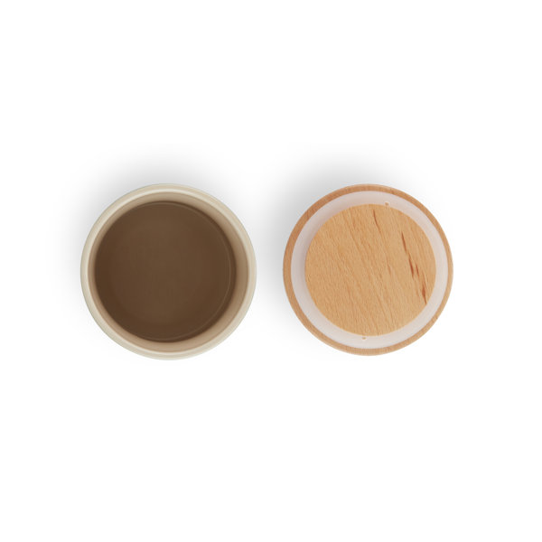 Le Creuset Stoneware Medium Storage Jar with Wooden Lid | Wayfair.co.uk