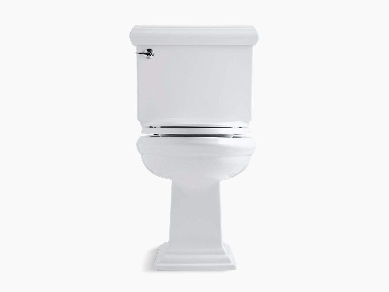 Kohler Memoirs® Comfort Height Two-Piece Elongated 1.28 GPF Toilet with ...