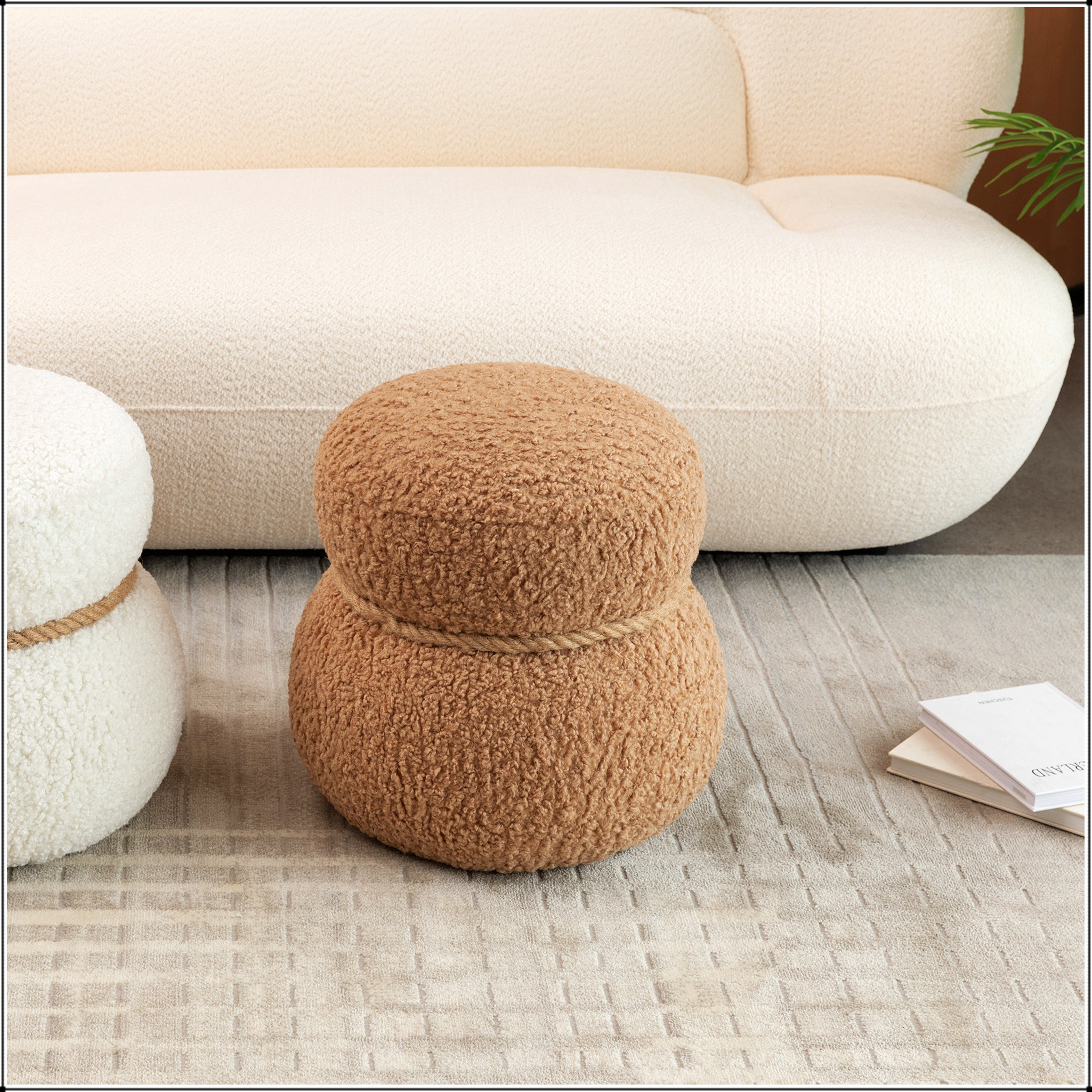 Dakota Fields snowman stool, seat body width 14.56in round belly ...