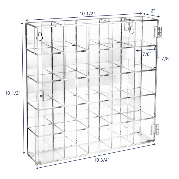 Ikee Design 10.5'' H x 10.75'' W Acrylic Display Cases & Reviews | Wayfair