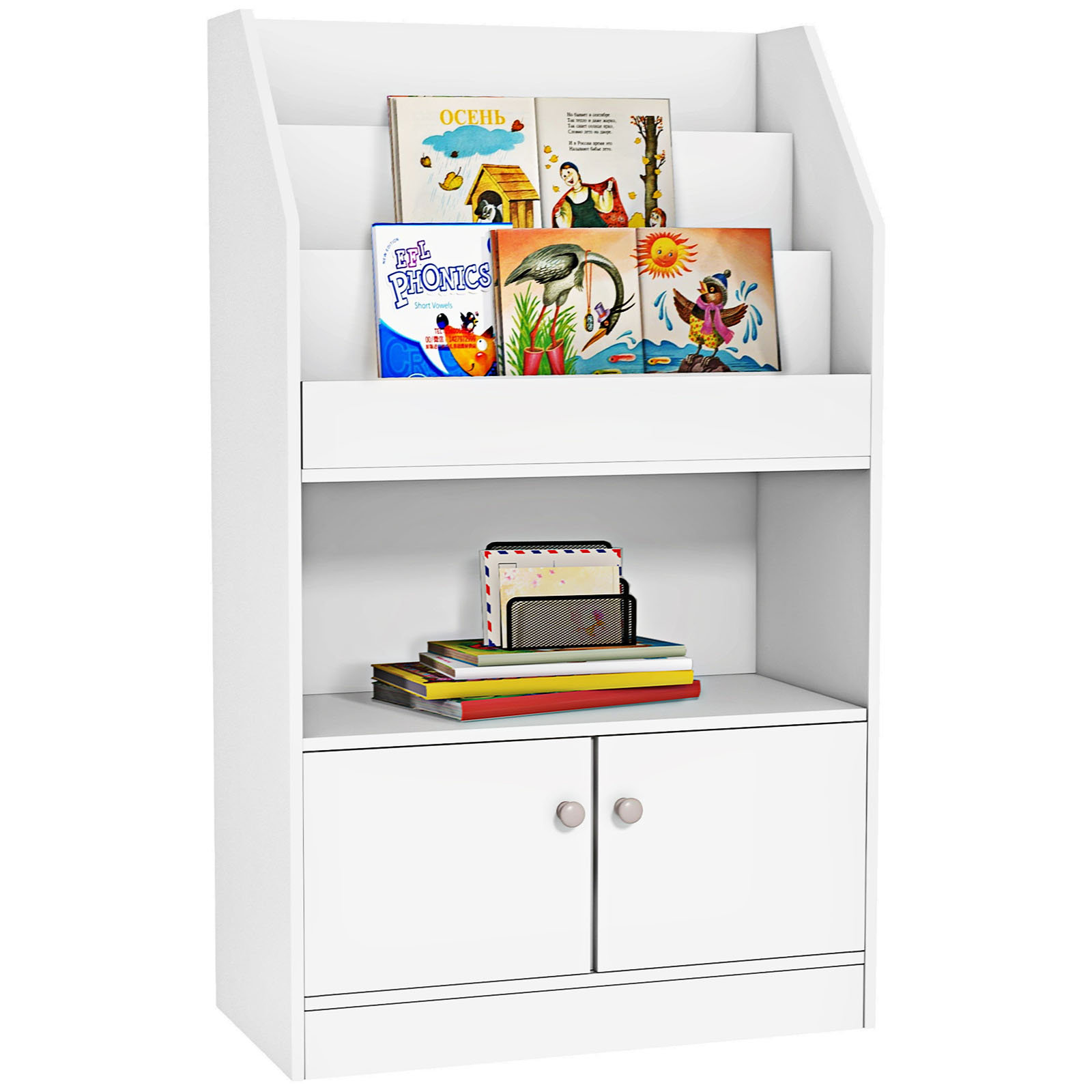 Ebern Designs Toy Storage Cabinet for Kids Room Bedroom Playroom | Wayfair
