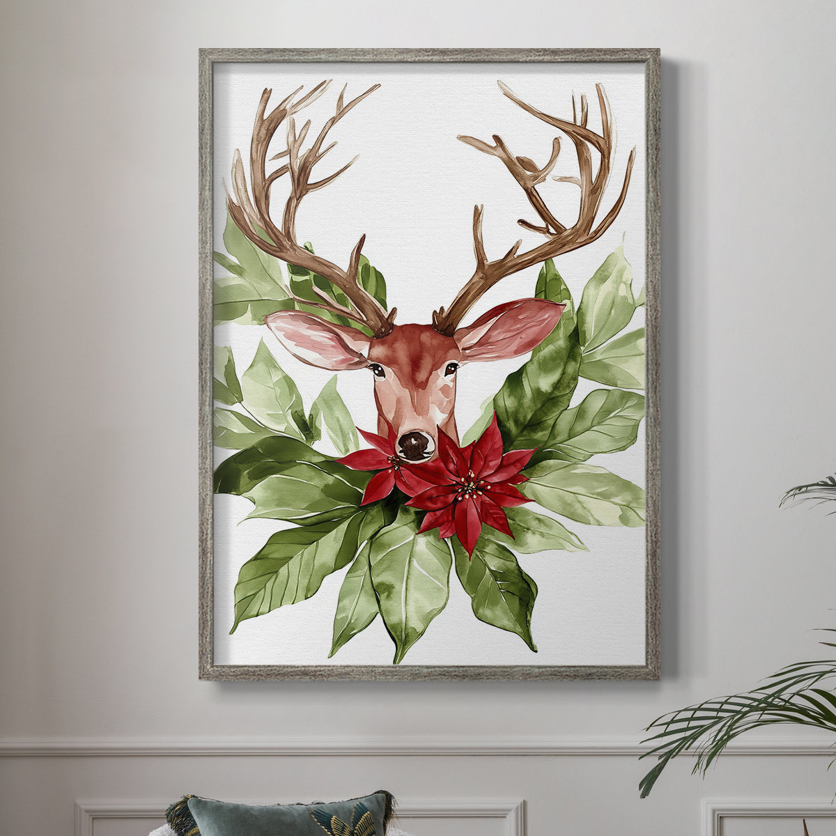 The Holiday Aisle® Christmas Holiday Art DCCCLXXXII Framed Print ...