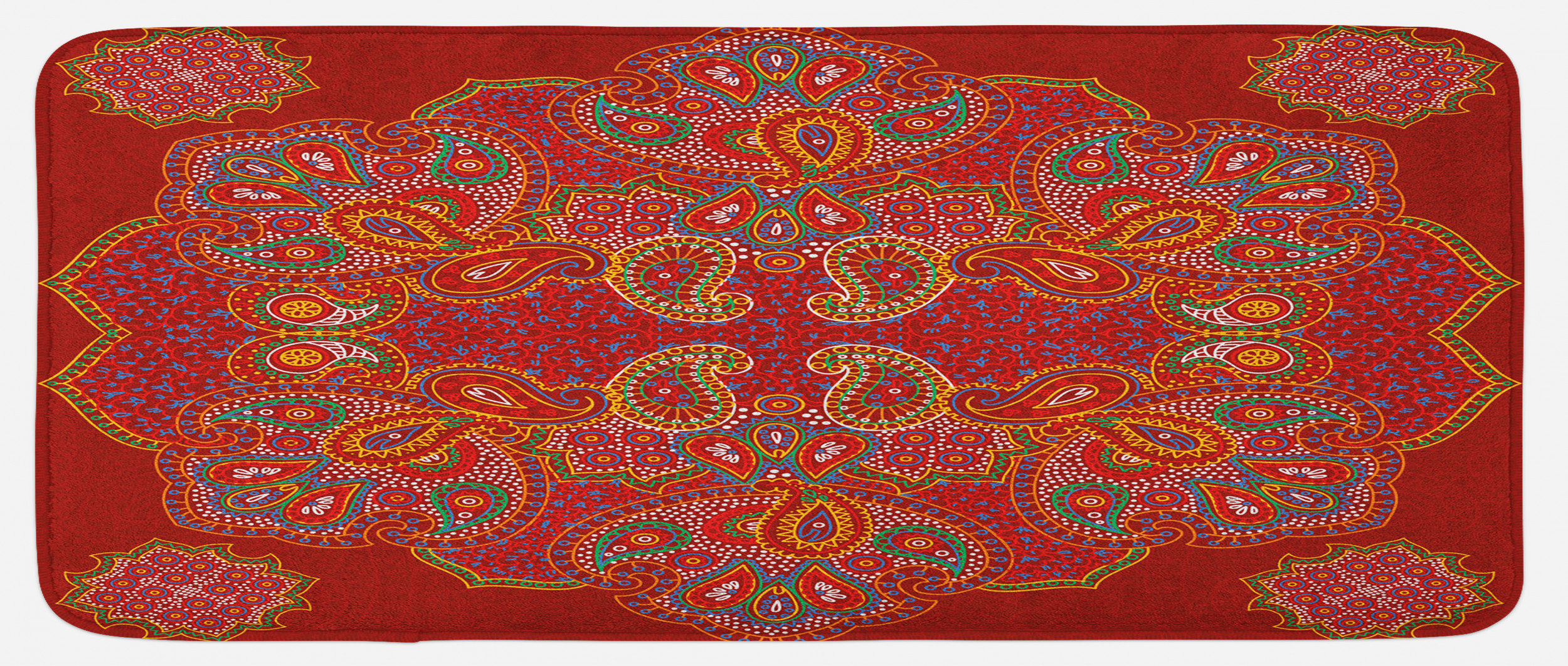 East Urban Home Moroccan Persian Design Oriental Rectangular Paisley ...