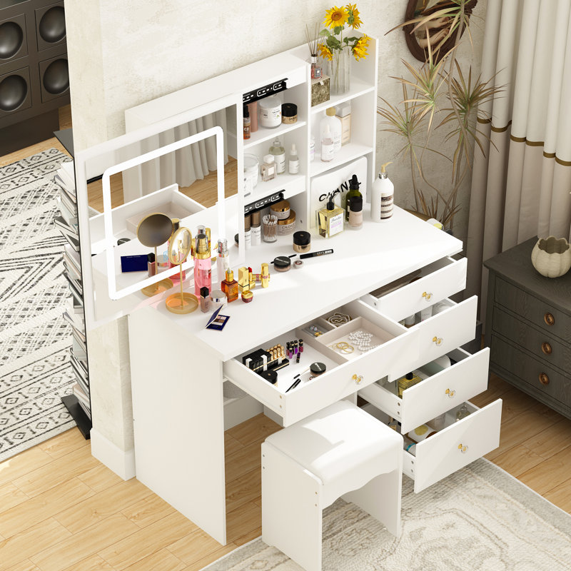 Red Barrel Studio® Jenkinsburg Vanity & Reviews | Wayfair