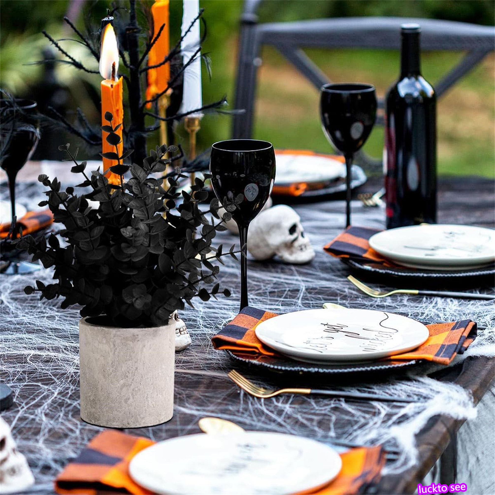 Primrue Artificial Potted Plants for Table Desk Home Bathroom Office ...