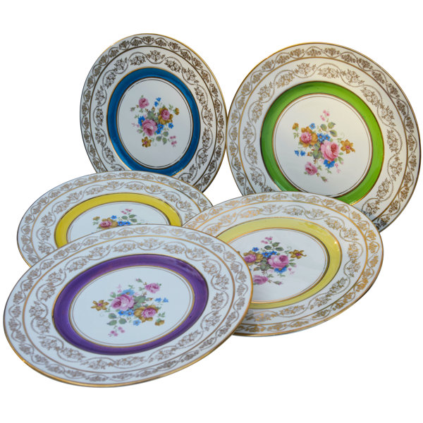 The Moroccan Room Handmade Porcelain Decorative Plate Set | Perigold