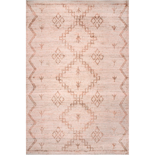 Dakota Fields Hand Hooked Geometric Rug & Reviews | Wayfair