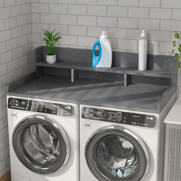 iYofe 2-Tier Washer Dryer Countertop, 54" W X 27.5" D Laundry ...