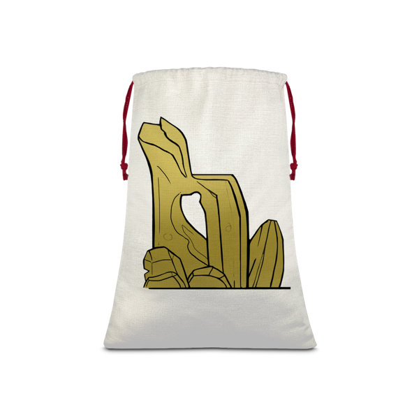 Bless international Sublimation Linen Drawstring Sack Fabric Laundry ...