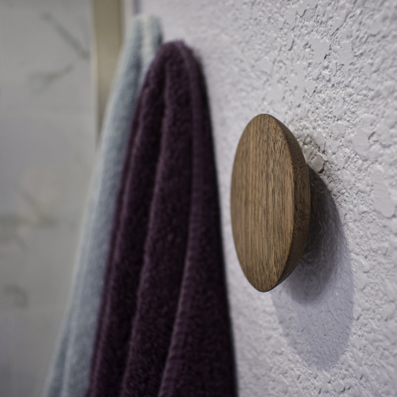 Millwood Pines Mattawa Solid Wood 3 - Hook Wall Hook & Reviews | Wayfair