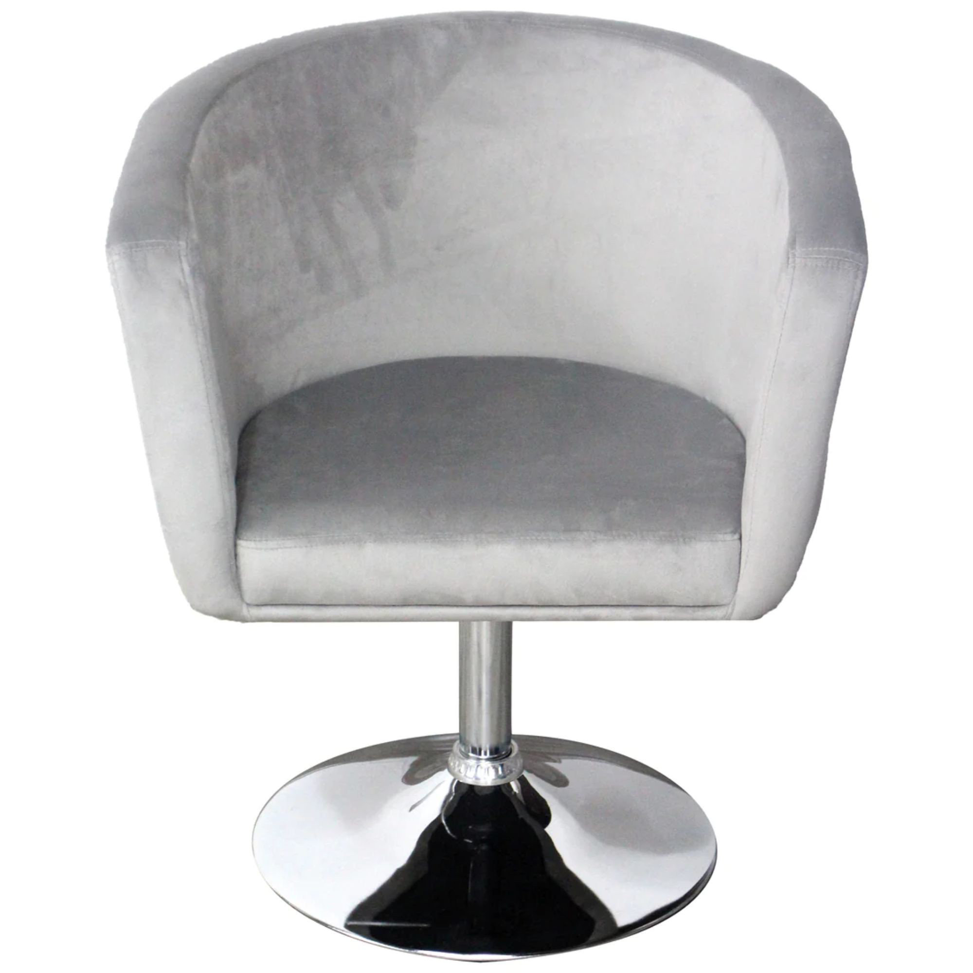 Everly Quinn Simone Vanity Swivel Armchair with 360 Degree Rotation ...