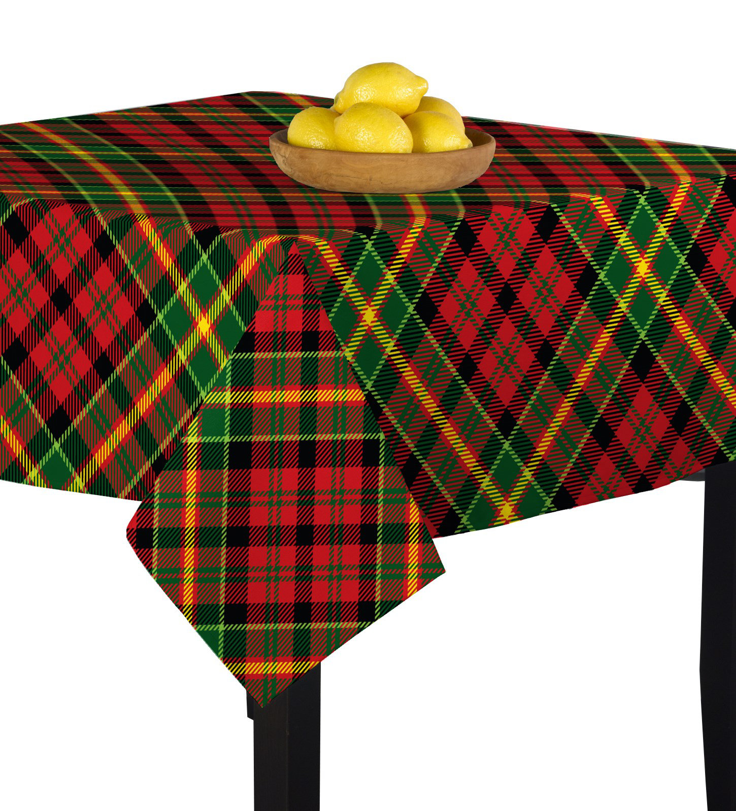 East Urban Home Stofferahn Christmas Plaid Tablecloth | Wayfair