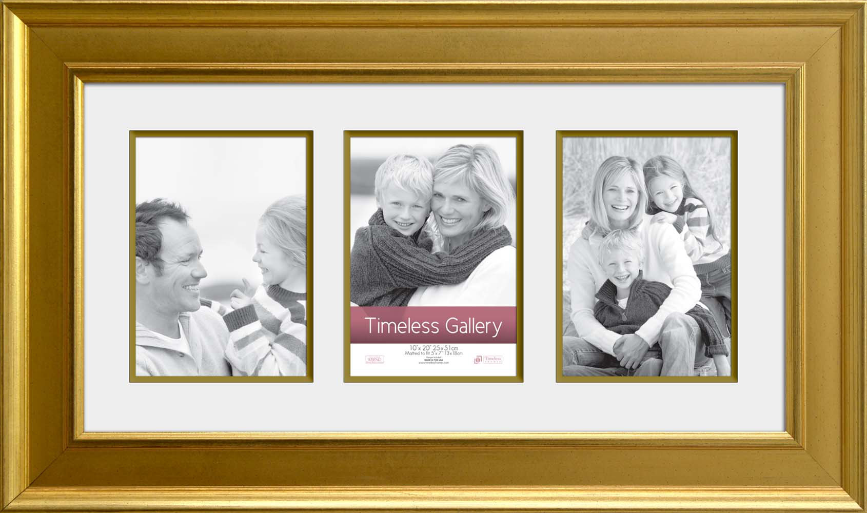 Timeless Frames 10X20 Ariel Collage-Gold - Wayfair Canada