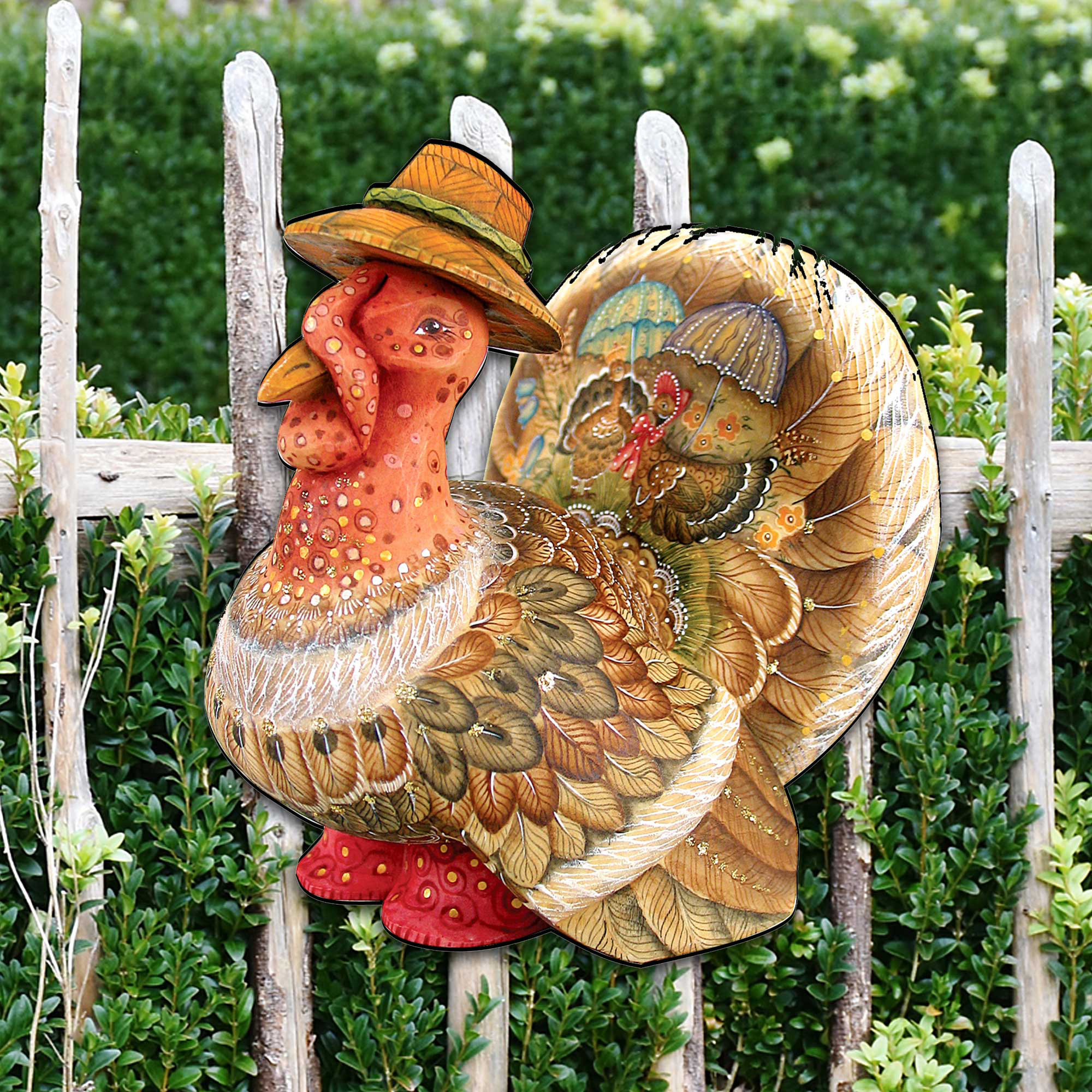 The Holiday Aisle® Thanksgiving Tom The Turkey Figurine "& Reviews ...