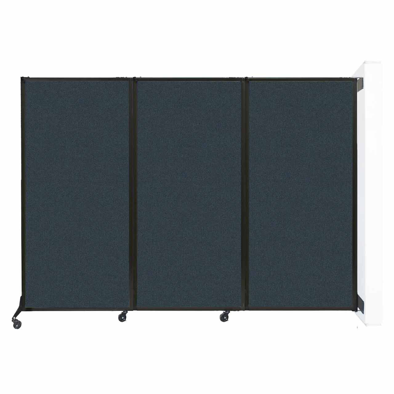 Versare 8'4" Wide Wall-Mounted Quickwall Fabric Folding Partition | Wayfair