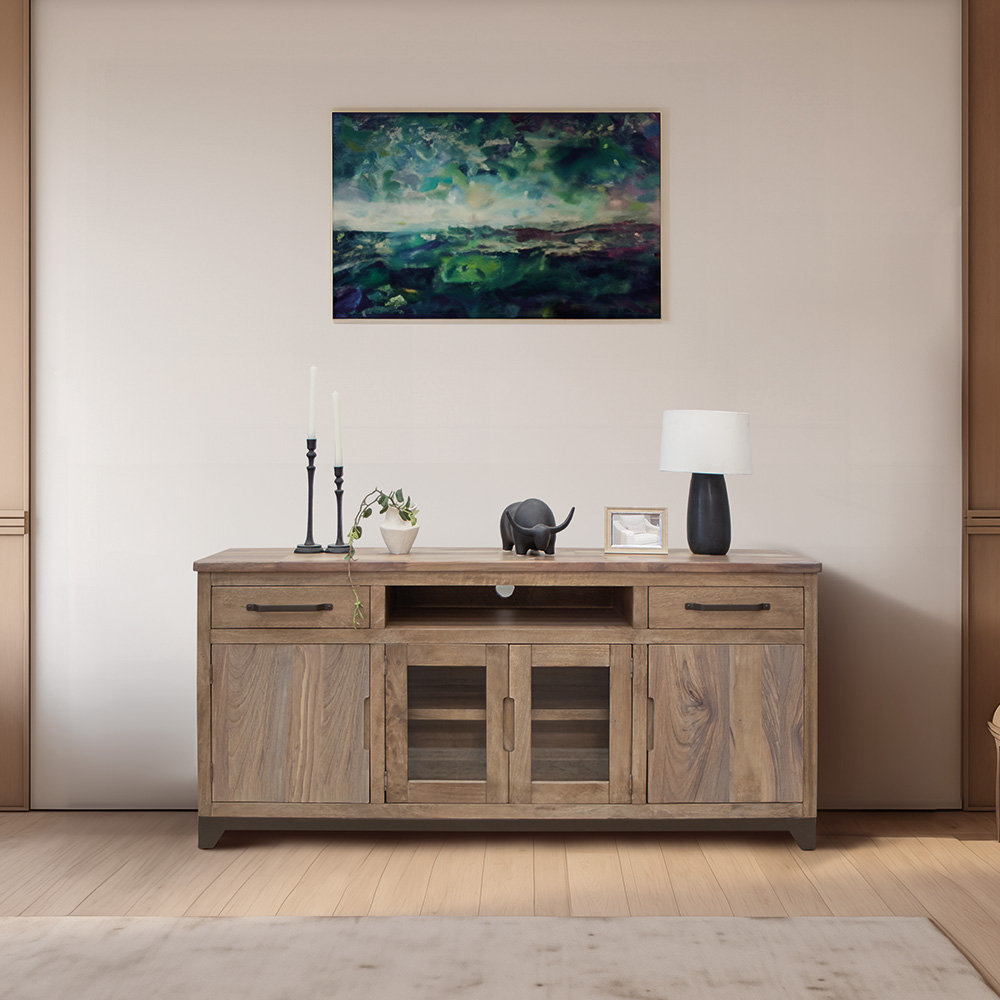 Millwood Pines Essa Solid Wood Storage Credenza - Wayfair Canada