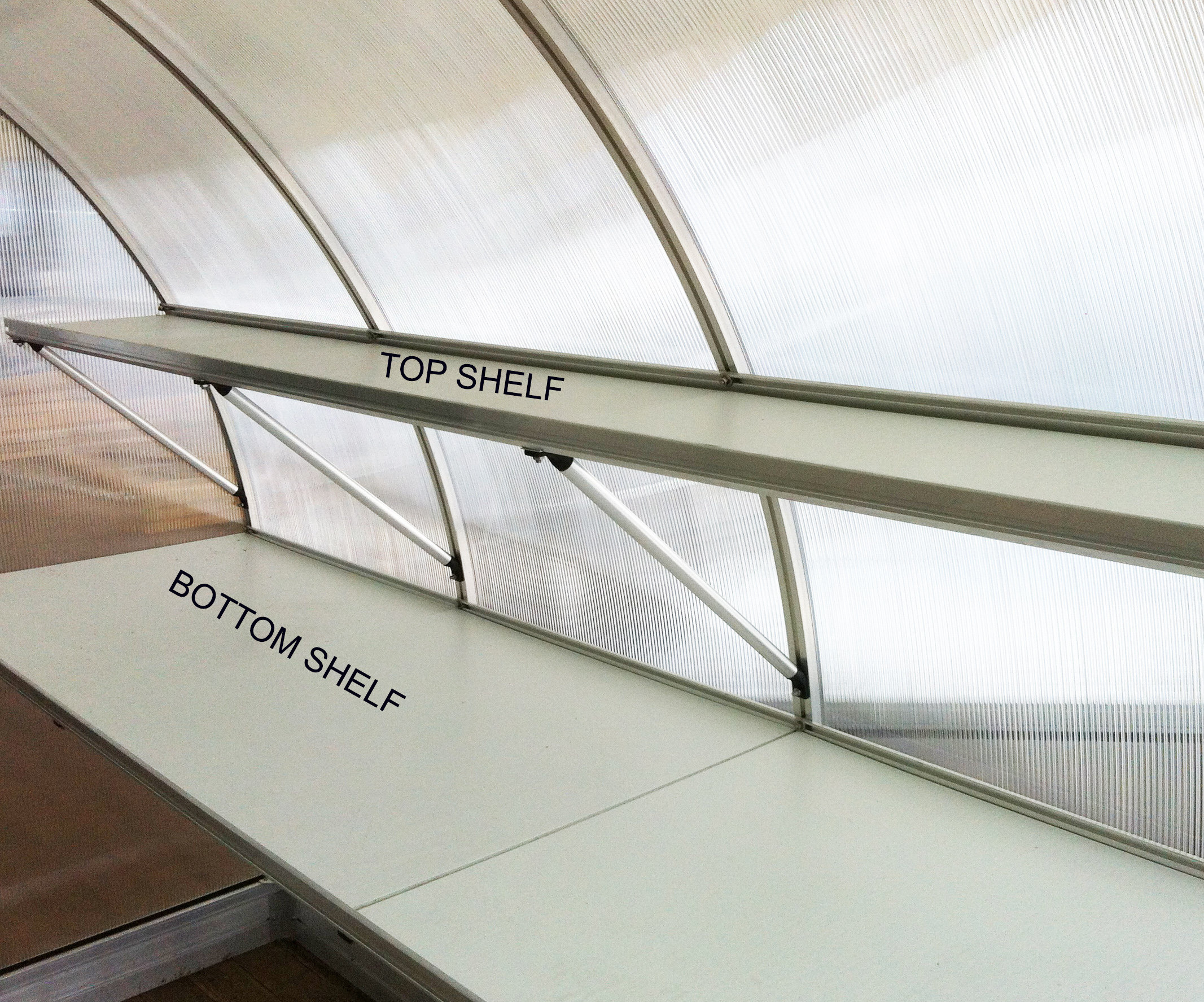 Hoklartherm RIGA V Regular Shelf With Flat Poly Sheet | Wayfair