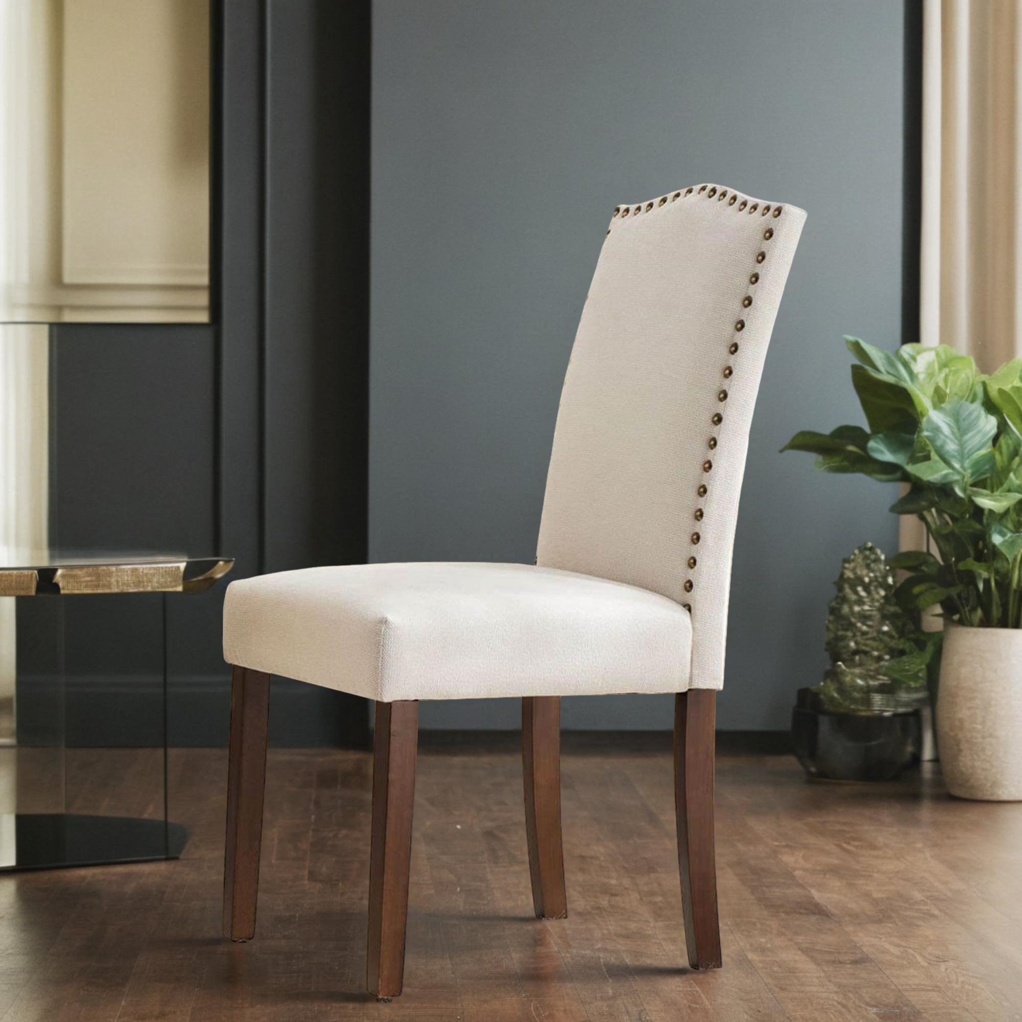 Red Barrel Studio® Lutha Fabric Parsons Chair Dining Chair | Wayfair