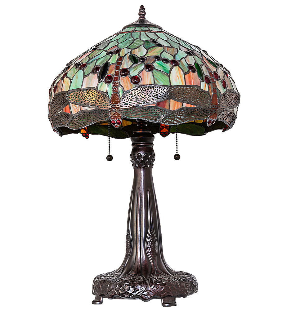 Meyda Lighting Hanginghead Dragonfly 16" Table Lamp | Perigold