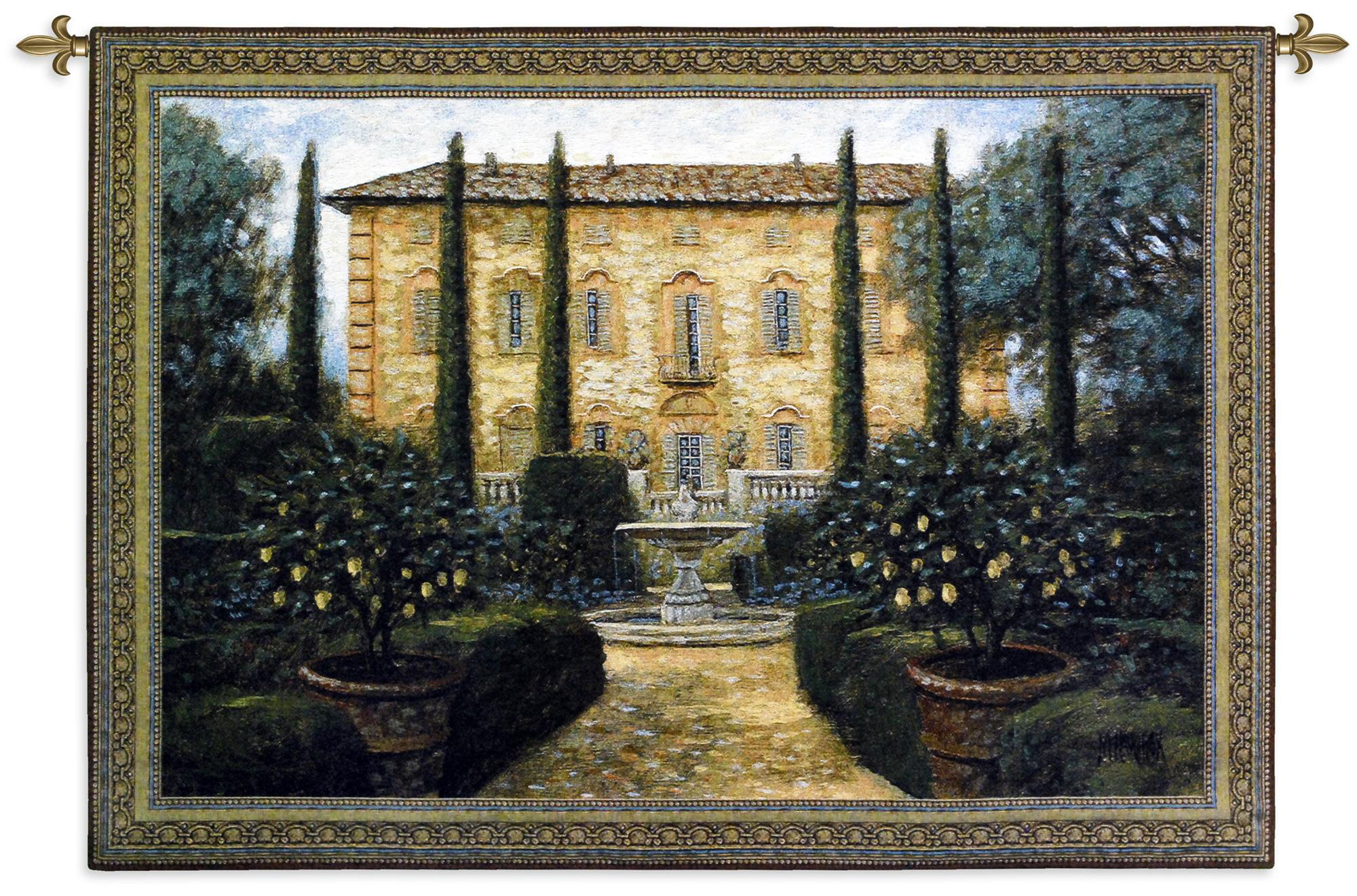 Fine Art Tapestries Italian Villa Tapestry - Wayfair Canada