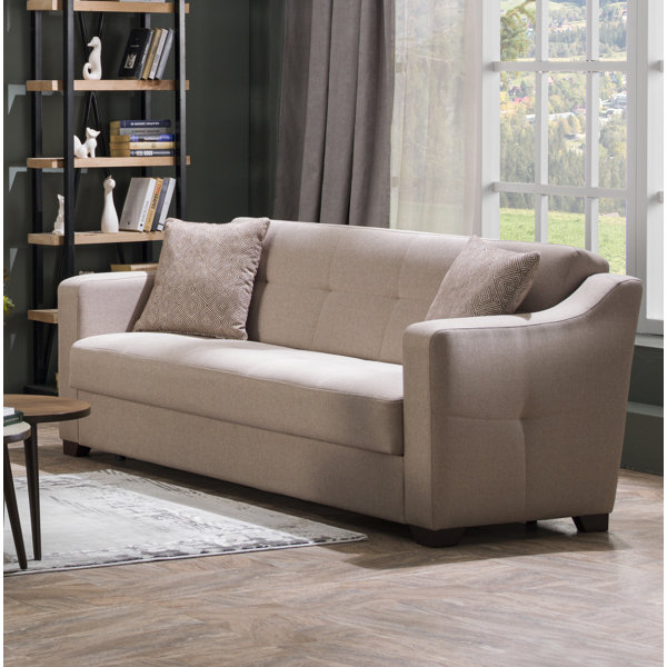 Sand & Stable™ Ryder 88" Sloped Arm Sleeper & Reviews | Wayfair