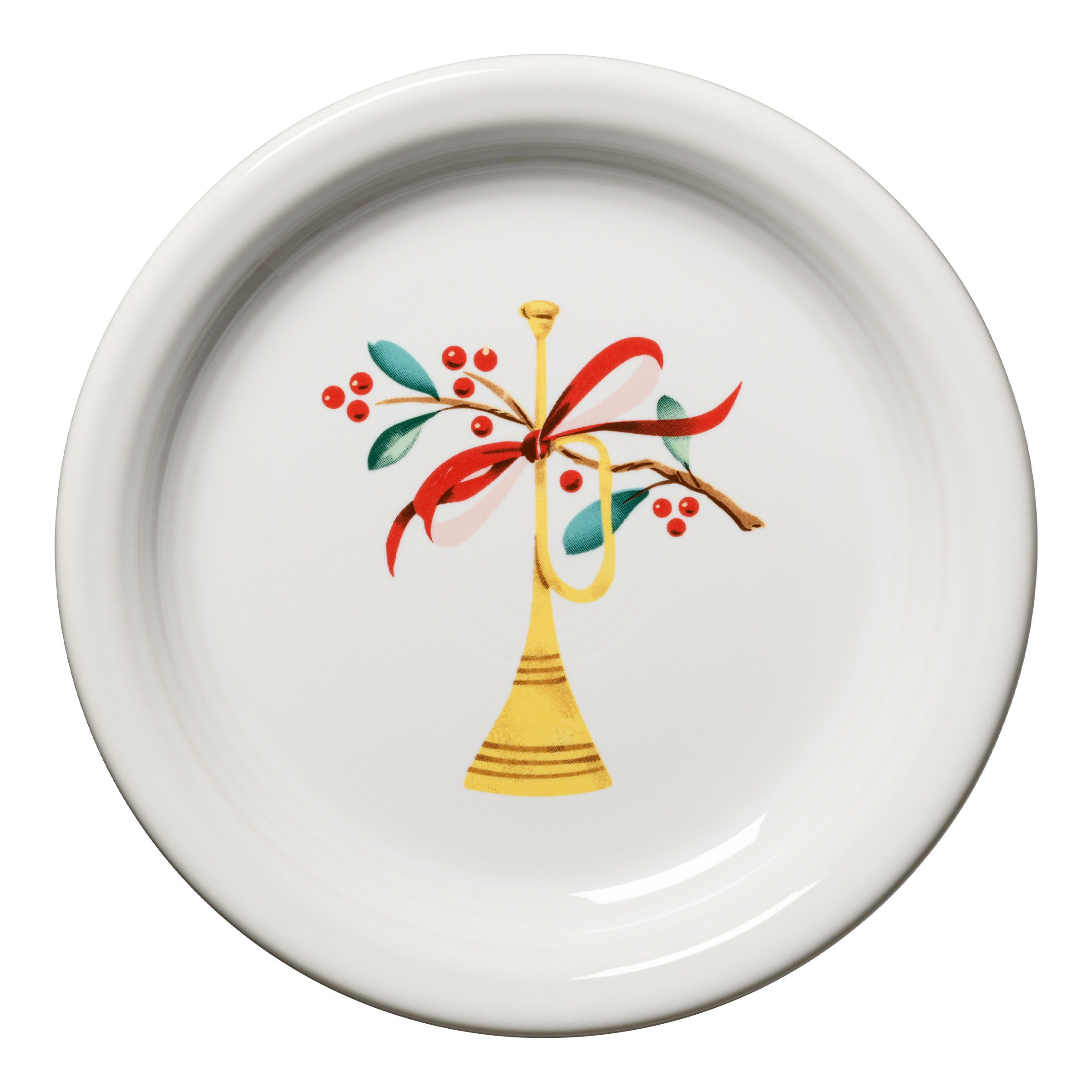 Fiesta Nutcracker Bistro Coupe 6 1/4 Inch Appetizer Plate | Wayfair